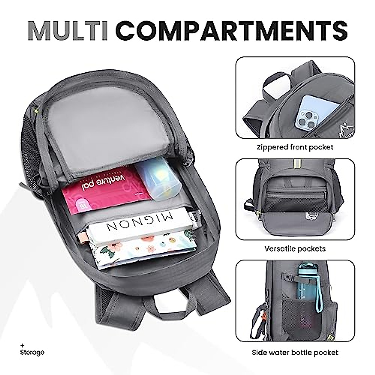 Venture Pal 35L Ultralight Lightweight Packable Foldable Travel Camping Hiking Outdoor Sports Backpack Daypack