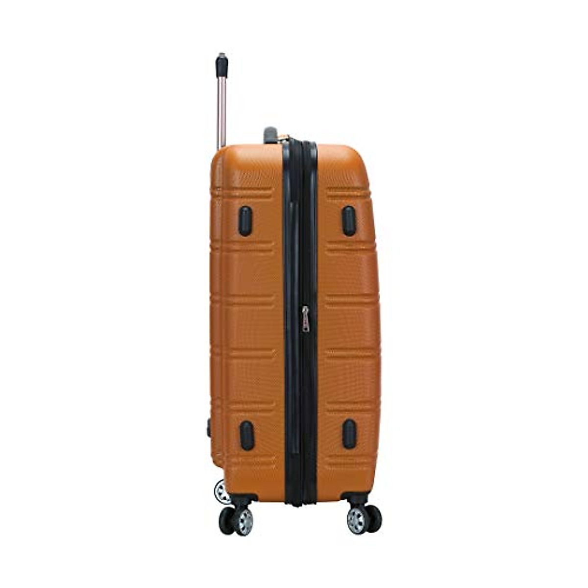 Rockland Melbourne Hardside Expandable Spinner Wheel Luggage, ORANGE, 3 Piece (20"/24"/28")