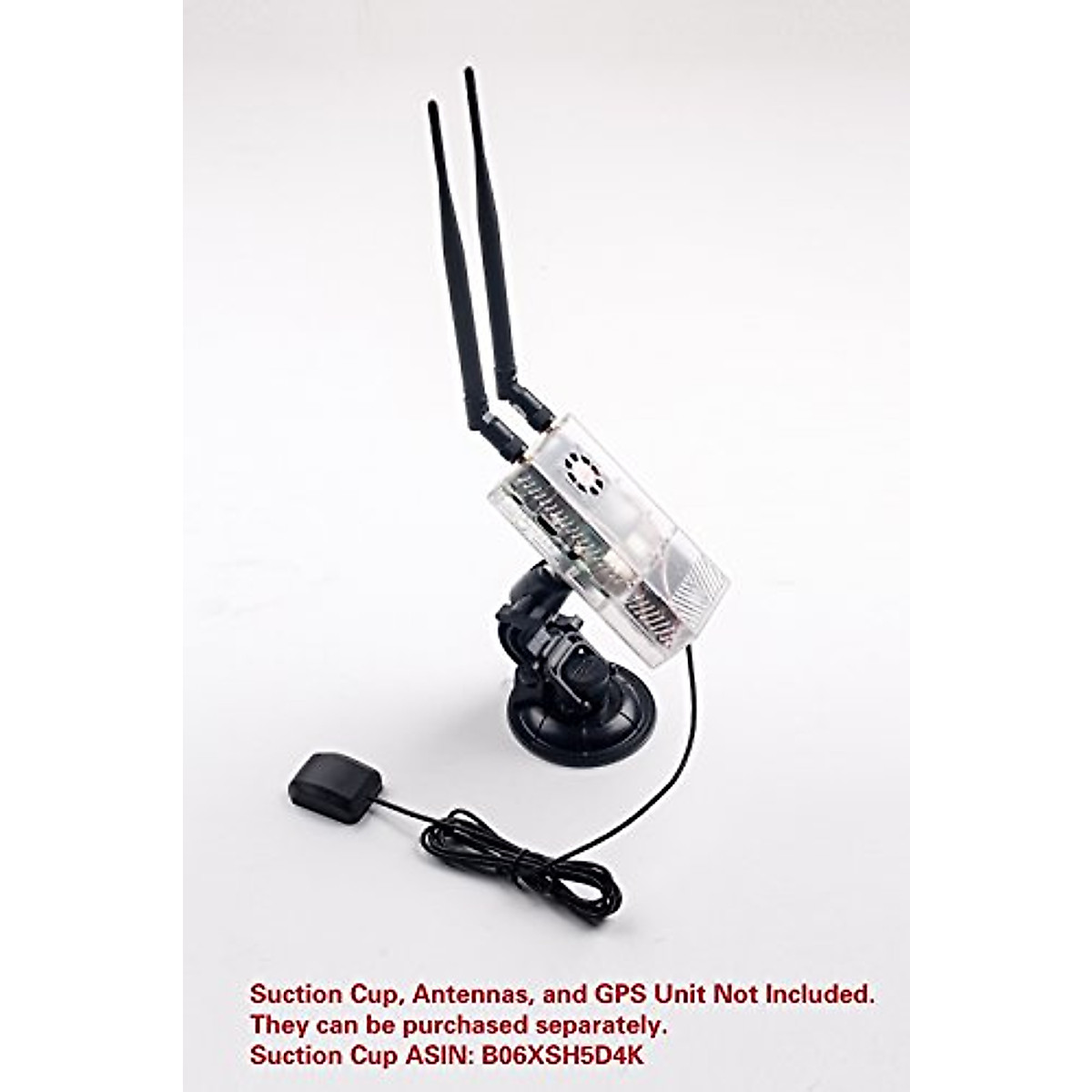 Summitlink V2 Clear Case Dual Fans for Stratux ADS-B Kit Fits AHRS Module and GPYes