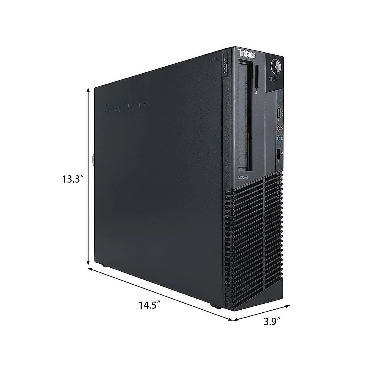 Lenovo ThinkCentre M91P SFF Desktop PC, Intel Core i7-2600 up to 3.80 GHz, 16 GB, 512GB SSD, DVD-ROM, AC WiFi, Windows 10 Pro 64bit (Renewed)