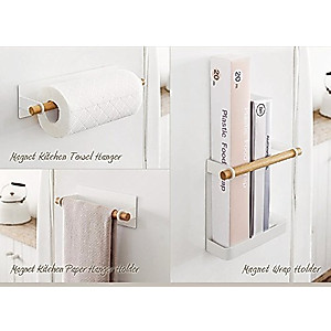 Yamazaki KT-PW I WH Kitchen Paper Holder, 約 幅28×奥行7×高さ6cm, wht