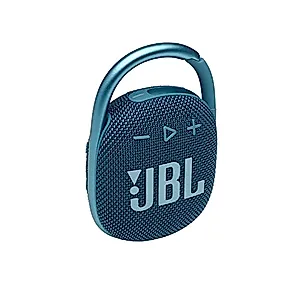 JBL Clip 4 - Portable Mini Bluetooth Speaker - Blue (Renewed)