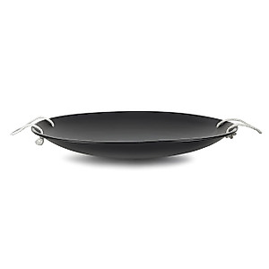 Slippery Racer ProDisc 26 Inch Heavy Duty Aluminum Iron Alloy Metal Kids Winter Saucer Snow Sled with Dual Riveted Soft Grip Rope Handles (Batman)