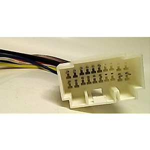 Wire Harness for Installing a New Radio into a Suzuki, SX4, 2007, 2008, 2009, 2010, 2011, 2012, 2013