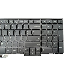 Replacement Keyboard for Lenovo ThinkPad T540 T540p T550 T560 W540 W541 W550 W550s L540 L560 L570 Series Laptop Without Backlit US Layout