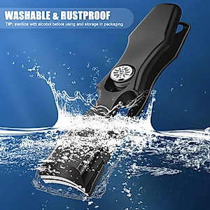 Wide Jaw Toenail Clippers with Catcher - Popular No Splash Nail Clippers for Men Seniors Thick Nails, Anti-Splash Ultra Sharp Mess Free Self Collecting Fingernail Cutter w Catching Storage