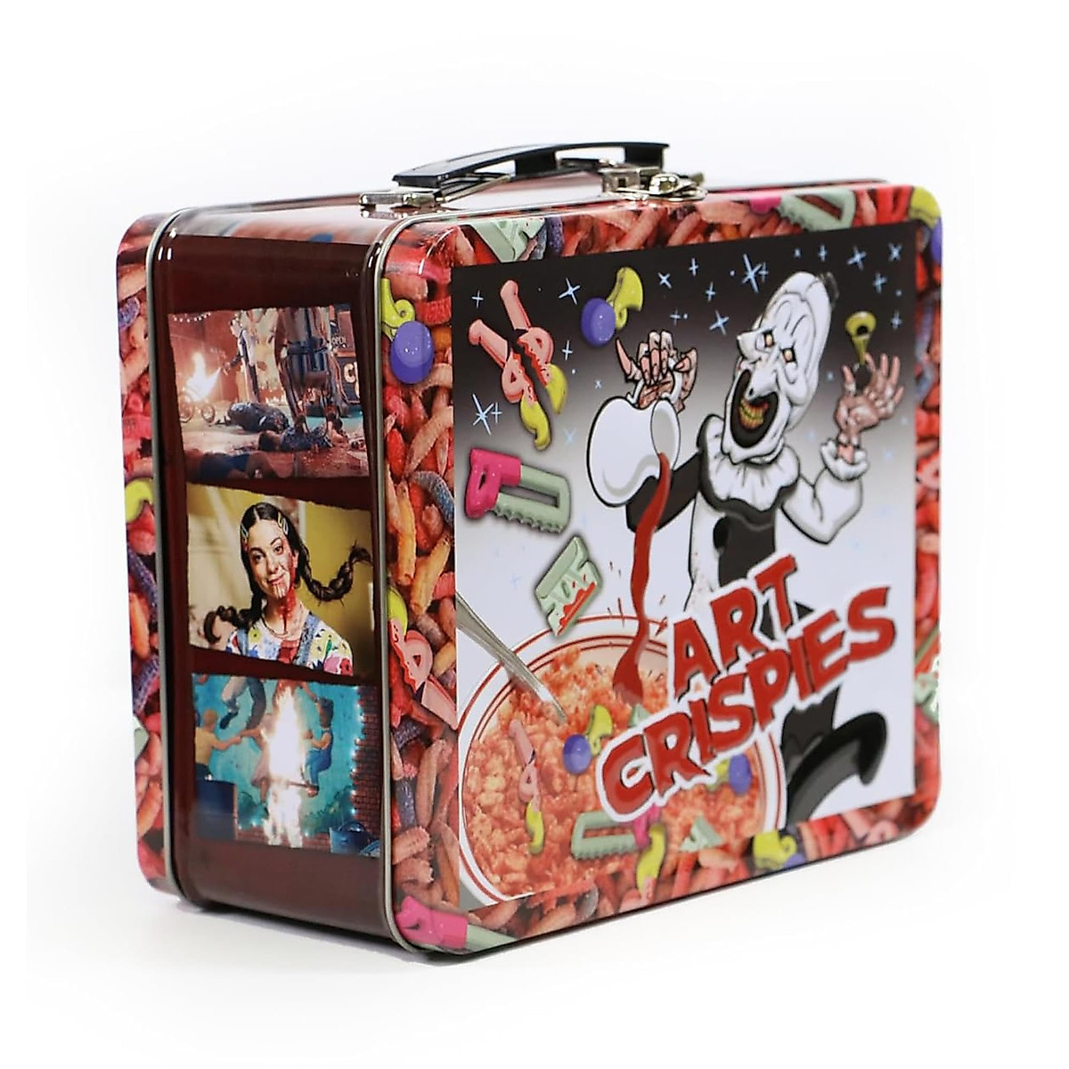 Surreal Entertainment Terrifier Tin Lunch Box with Beverage Container