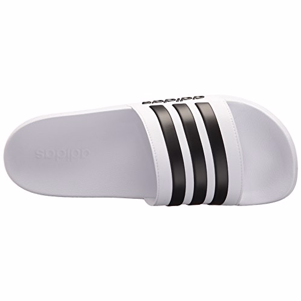 adidas Men's Adilette Shower Slides White/Core Black/White 13