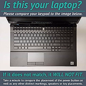 MIGHTY SKINS MightySkins Skin for Alienware AREA-51M R2 (2020) - Abstract Black | Protective, Durable, and Unique Vinyl Decal wrap Cover | Easy to Apply, Remove, and Change Styles | Made in The USA