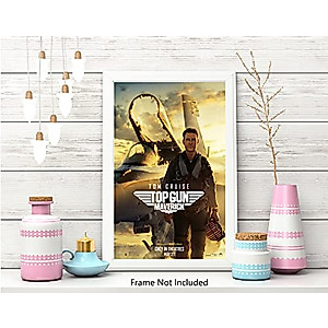 XIHOO Top Gun: Maverick 2022 Movie Unframed Wall Decor Poster 24x36