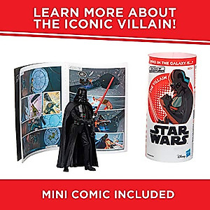 STAR WARS Galaxy of Adventures Darth Vader Action Figure 3.75" and Mini Comic
