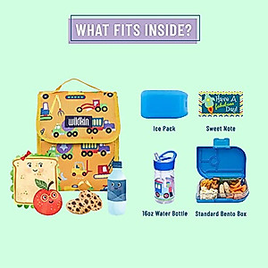 Wildkin 15 Inch Kids Backpack Bundle with Lunch Bag (Under Construction)