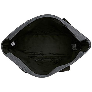 Champion unisex adult Signal Gym Tote Bags, Grey/Black, One Size US