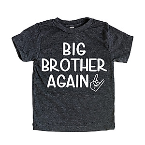 Teeny Fox Big Brother Again Sister Finally New to Crew Sibling Announcement T-Shirt