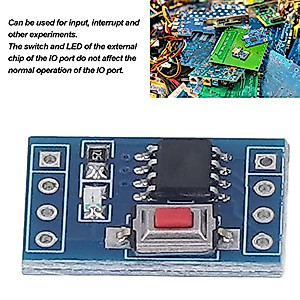 MCU Module, Stable Output Microcontroller Board 4 Sets Good Control STC15W204S for PWM Wave Modulation
