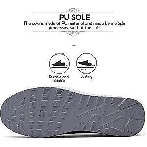 Huien Women's Orthopedic Sneakers, Mesh Up Stretch Platform Sneakers Comfortable Casual Fashion Sneaker Breathable Walking Shoes (Pink,9)