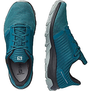 Salomon Men's Outbound Prism Gore-TEX Hiking Shoes for Men, Legion Blue/Mallard Blue/Monument, 11
