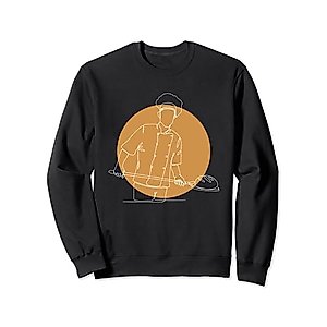 Lineart Bread Dough Bread Maker Bread Queen Bread Baker Sweatshirt