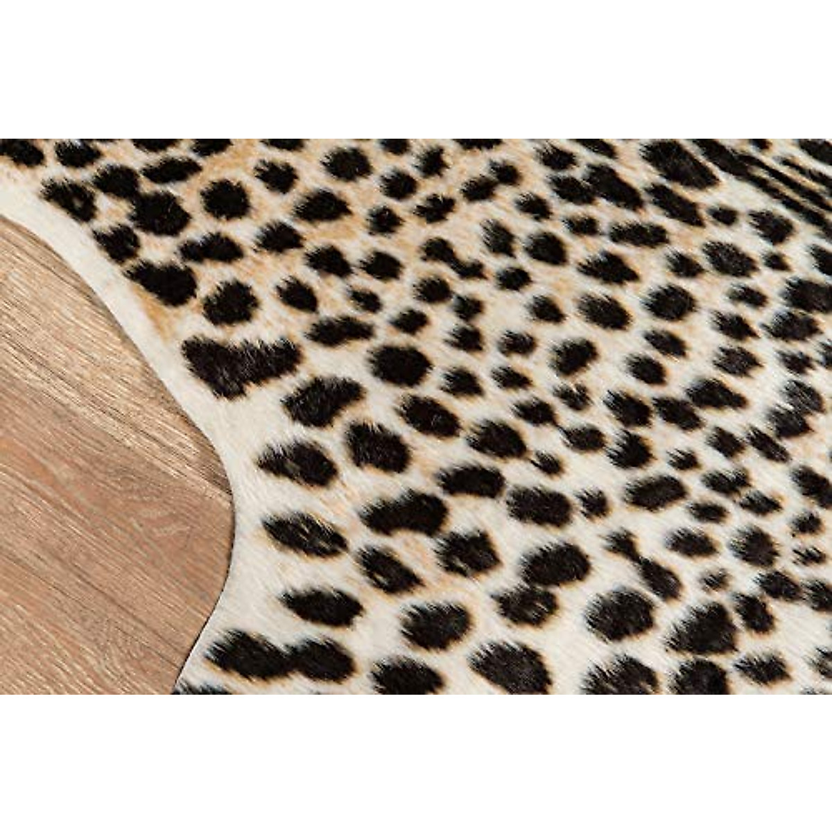 Erin Gates by Momeni Acadia Cheetah Multi Faux Hide Area Rug 5'3" X 7'10"