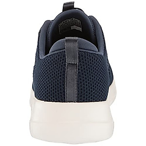 Skechers Women's GO Walk Joy-MONOMESH Bungee Sneaker, Navy/White, 7