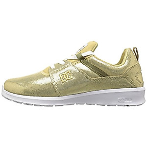 DC Women's Heathrow SE Shoes Skateboarding, Gold, 10.5 M US