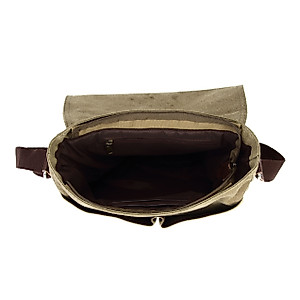 Sechunk Canvas Small Messenger Bag Shoulder bag Cross body bag for men boy