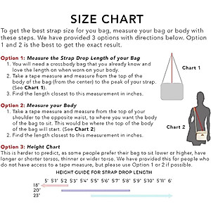 Arden Cove Full Anti-Theft Waterproof Cross-Body Bag (20" Drop Length, Black)