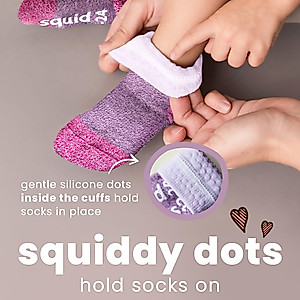 squid socks Unisex Cotton Socks | 0-6M, 6-12M, 12-24M, & 2T-3T | Grip Socks that Stay On | As Seen on Shark Tank | Chelsea
