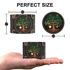 HOKirin Grinder 2.5 Inch Grinder Boho Aesthetics Grinder Tree of Life Grinder,Black