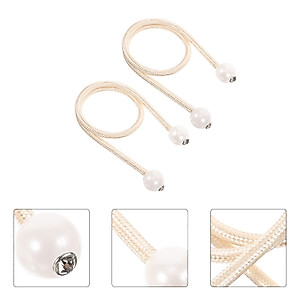 2pcs Curtain Tie Curtain Holdback Tie Rope for Curtain Home Curtain Fixing Strap Curtain Buckles Retro Curtain Rope Home Curtain Rope Fashion Curtain Rope Curtain Fixing Buckles