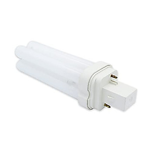 Technical Precision Replacement for PL-C 15mm/28w/27 Light Bulb 28W Compact Fluorescent Lamp with GX3D-3 2 Pin Base - 2700K Warm White Energy Saving Plug in Light Bulb - 1 Pack