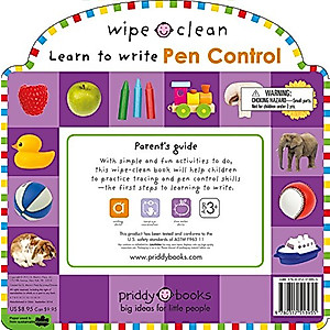 Wipe Clean: Pen Control (Wipe Clean Learning Books)