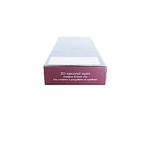 Tarte 30 second Eyes Shadow & Liner Trio:: Quickstick Waterproof Shadow & Liner in Mauve Luster and Black, Rose Luster and Warm Brown, Champagne Luster and Burgundy