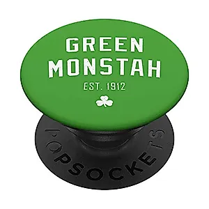 Boston Green Monstah Est 1912 PopSockets PopGrip: Swappable Grip for Phones & Tablets