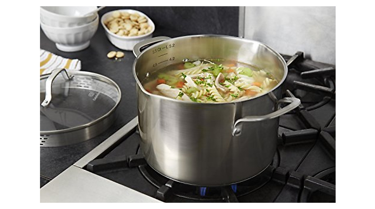 Calphalon Classic 6-Quart Stock Pot for Versatile Cooking