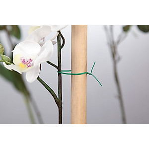 AOMGD 2 Pack 328 Feet (Total 200 m) Twist Tie Multi-Function Garden Plant Wire Ties with Cutter/Cable Tie/Zip Tie/Coated Wire for Gardening, Home, Office