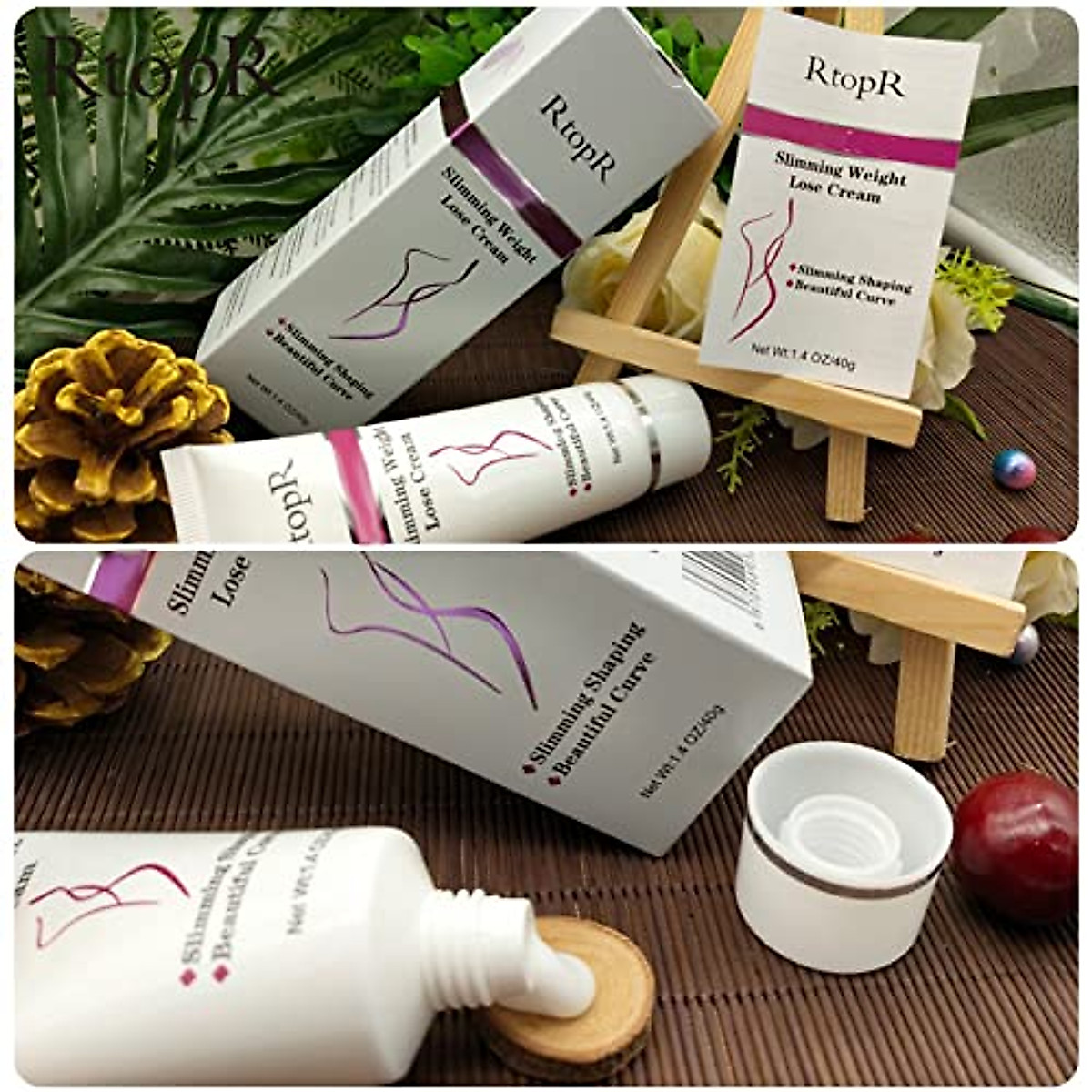 Slimming Cream for Tummy, Abdomen, Belly and Waist - Firming Cream - Hot Cream for Weight Loss - Anti Cellulite Cream And Stomach Fat Burner - Natural Ingredients (Mango)