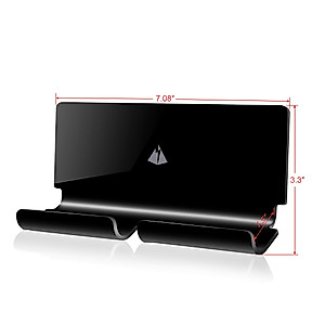 TXEsign Adhesive Wall Tablet Holder Mount Stand for Tablet Smartphones eReader Wall Holder Mount (Black)