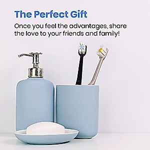 Lindo Polishing Toothbrush - for Sensitive Gums and Teeth, 12000+ Ultra Fine Bristles, Soft and Gentle, Deep Clean, Pack of 4