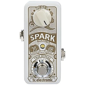 TC Electronic SPARK MINI BOOSTER Ultra-Compact Booster Pedal with PrimeTime Switching and Fully Analog Design