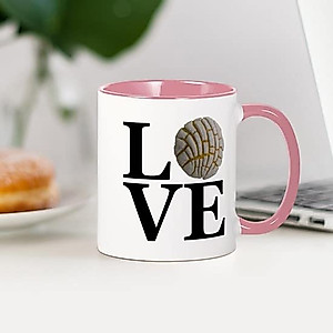 CafePress LOVE Concha De Vainilla Ceramic Coffee Mug, Tea Cup 11 oz
