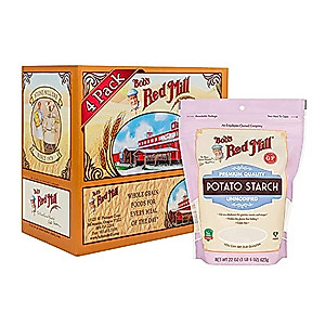 Bob's Red Mill Potato Starch, Resealable Stand up Bag, 22 ounce (Pack of 4)