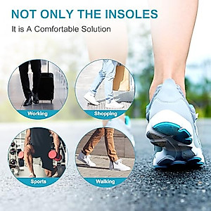 Ivskio Unisex Shoe Inserts for Boot and Heel