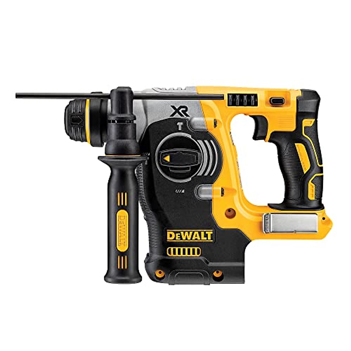 DEWALT 20V MAX Hammer Drill, 1" SDS Plus Rotary Hammer Drill, Cordless, 2.1 Joules of Impact Energy, 3 Application Modes, Bare Tool Only (DCH273B)