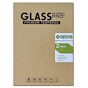 GOZOPO [2 Pack] Screen Protector for Lenovo Tab M10 FHD Plus 2nd Gen/ M10 FHD Plus 10.3 inch TB-X606, Anti-Scratch Tempered Glass Film [NOT fit for M10 Plus 3rd Gen]