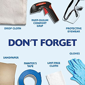 Rust-Oleum 249117 Painter's Touch 2X Ultra Cover Spray Paint, 12 oz, Gloss Clear