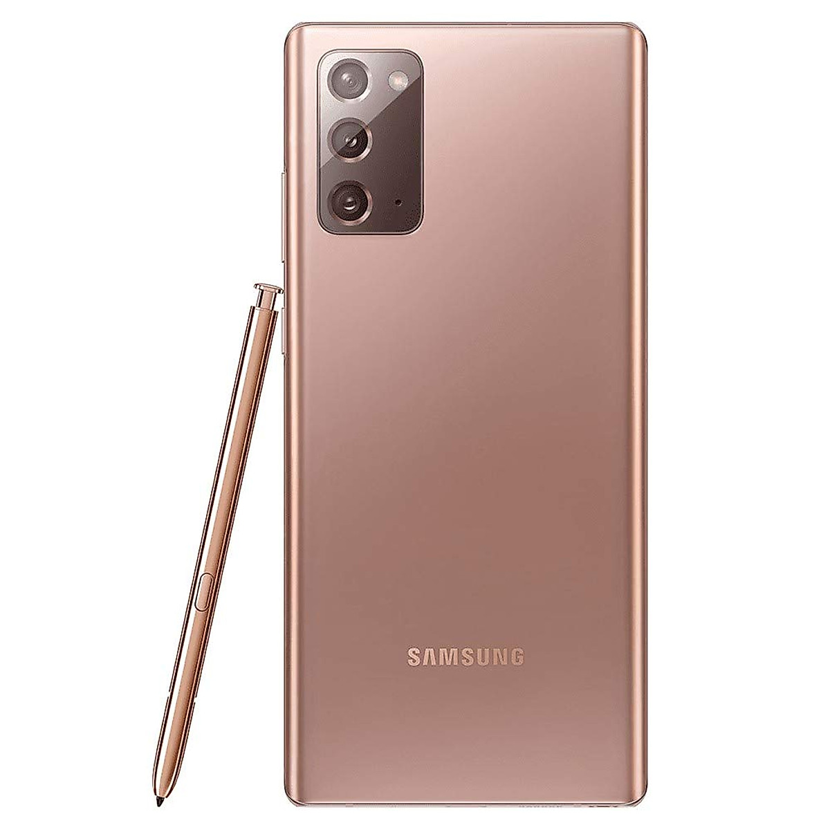 SAMSUNG Galaxy Note 20 5G (128GB, 8GB) 6.7" AMOLED+, Snapdragon 865, Global 5G Volte (GSM + CDMA) Factory Unlocked (AT&T, Verizon, Sprint, Metro) N981U (w/Fast Wireless Charger, Mystic Bronze)