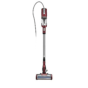 Shark HZ602 Ultralight Pet Pro Corded Stick Vacuum with PowerFins & Self-Cleaning Brushroll, Perfect for Pets, Converts to Hand Vacuum, Pet Power Brush, Crevice & Upholstery Tools, Comet Red