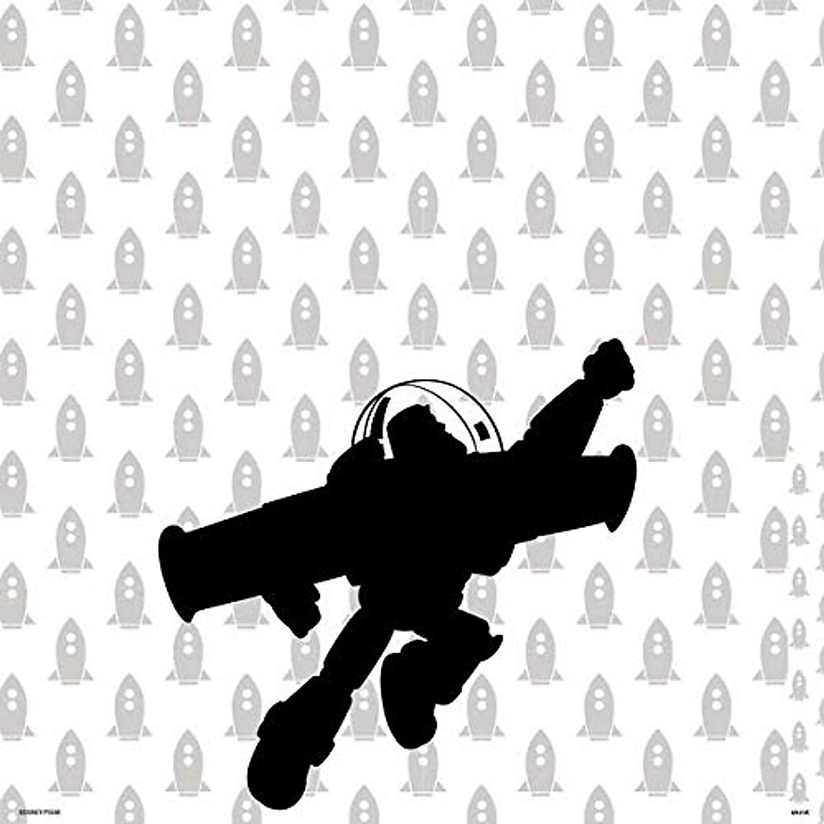 Skinit Decal Gaming Skin Compatible with PS4 Console - Officially Licensed Disney Toy Story Buzz Lightyear Silhouette Design