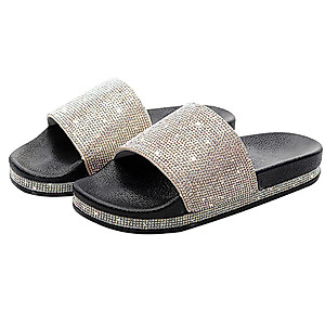 SmallYin Sandals for Women Dressy,Women's 2021 Comfy Platform Casual Sandal Shoes Summer Beach Travel Slipper Flip Flops